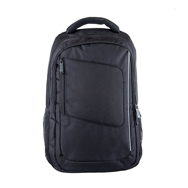 Business backpack, made of nylon material + good lining, waterproof, OEM order are welcome